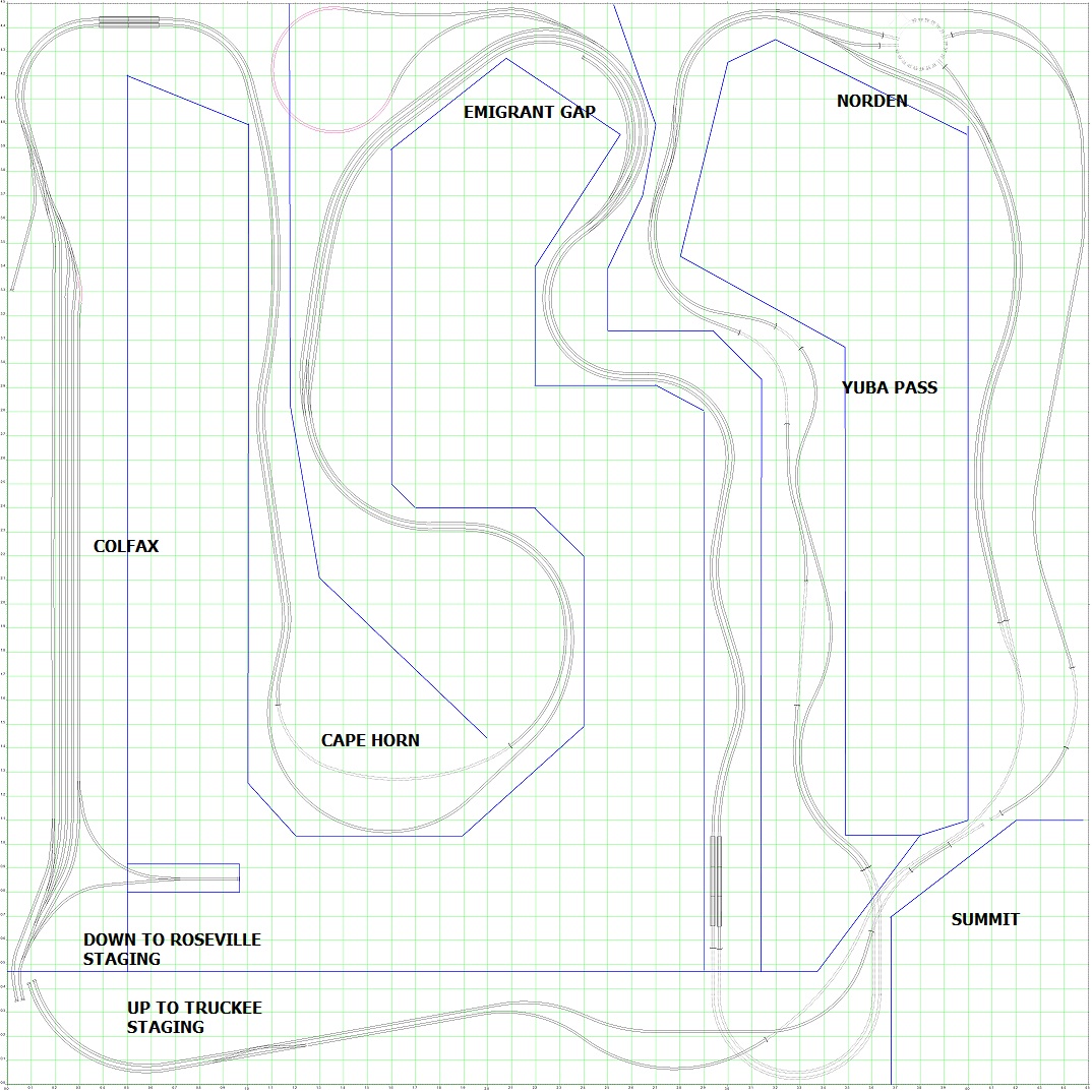 Classic Donner track plan - some info needed - N and Z Scales - TheRailwire